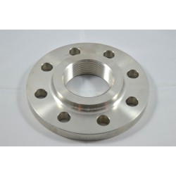 Draadflens RVS DN50/60 x 2" bi