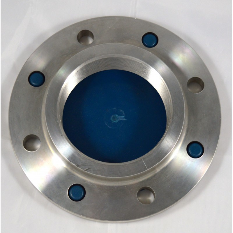 Brida de acero inoxidable con rosca