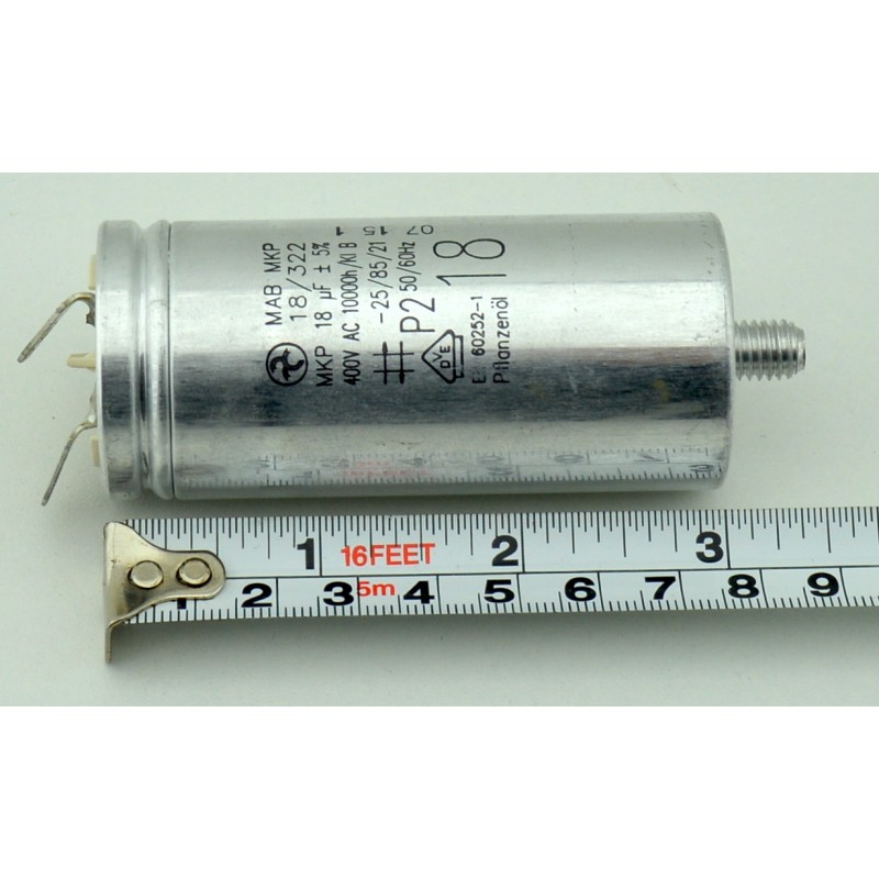 Condensator 18µF Hanning